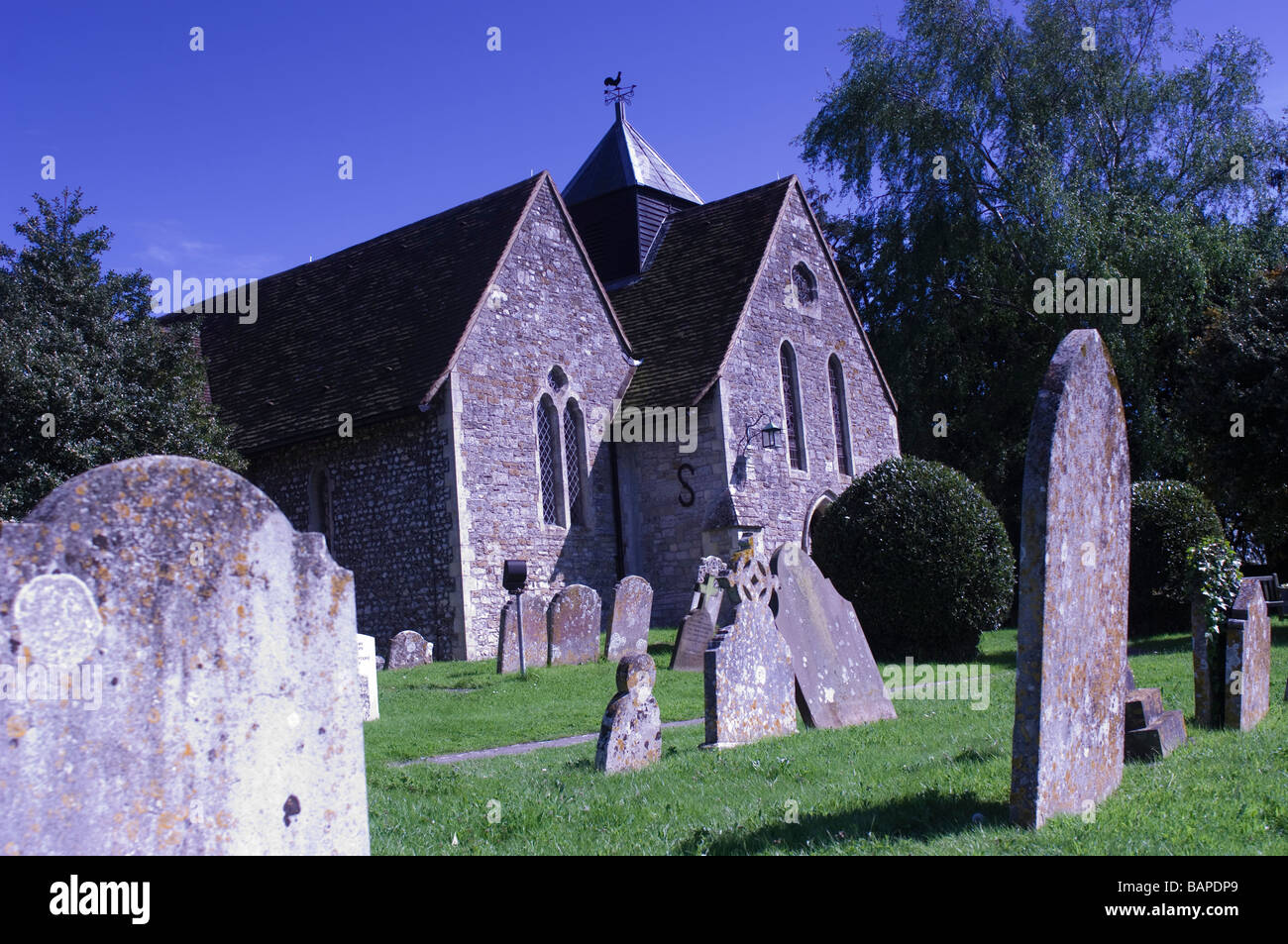 St Peter and St Mary's Fishbourne Stock Photo - Alamy