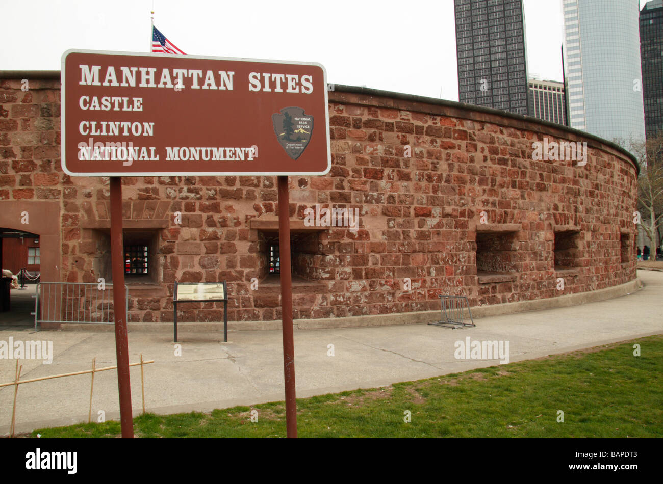 Castle Clinton National Monument, Battery Park, Manhattan, New York ...