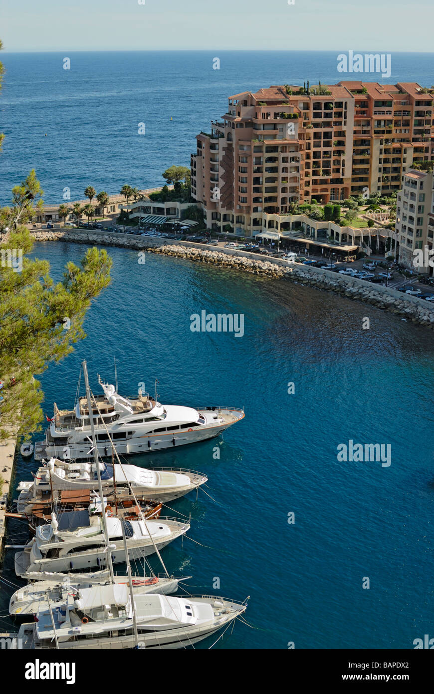 Marina of Monte Carlo in Monaco Stock Photo - Alamy
