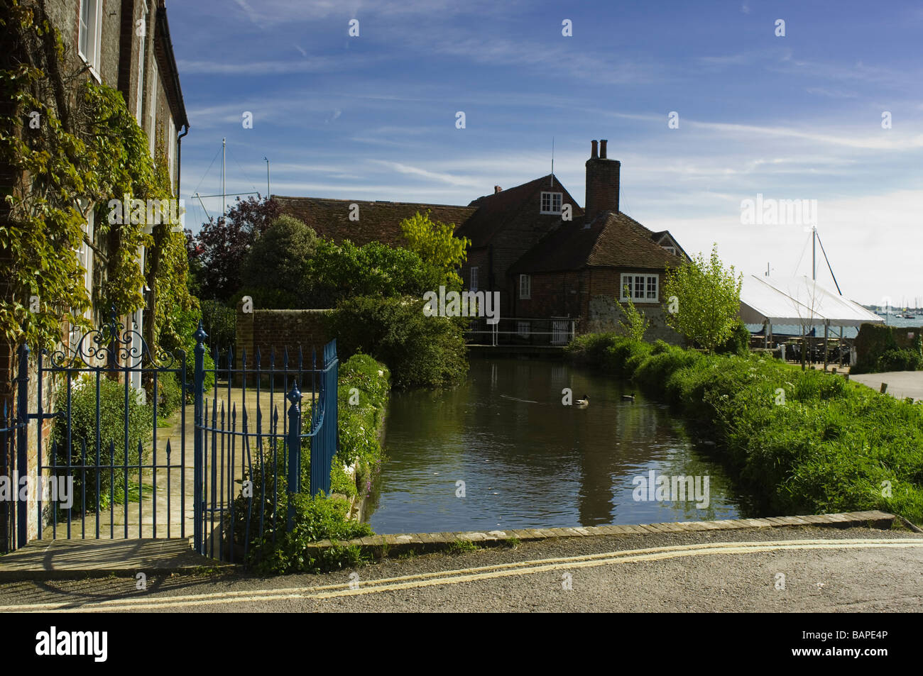 Sight and Sounds of Bosham Stock Photo - Alamy