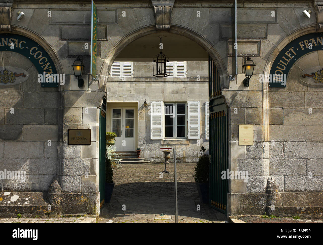 Warehouse in Cognac, Producers of Cognac Brandy Stock Photo - Alamy