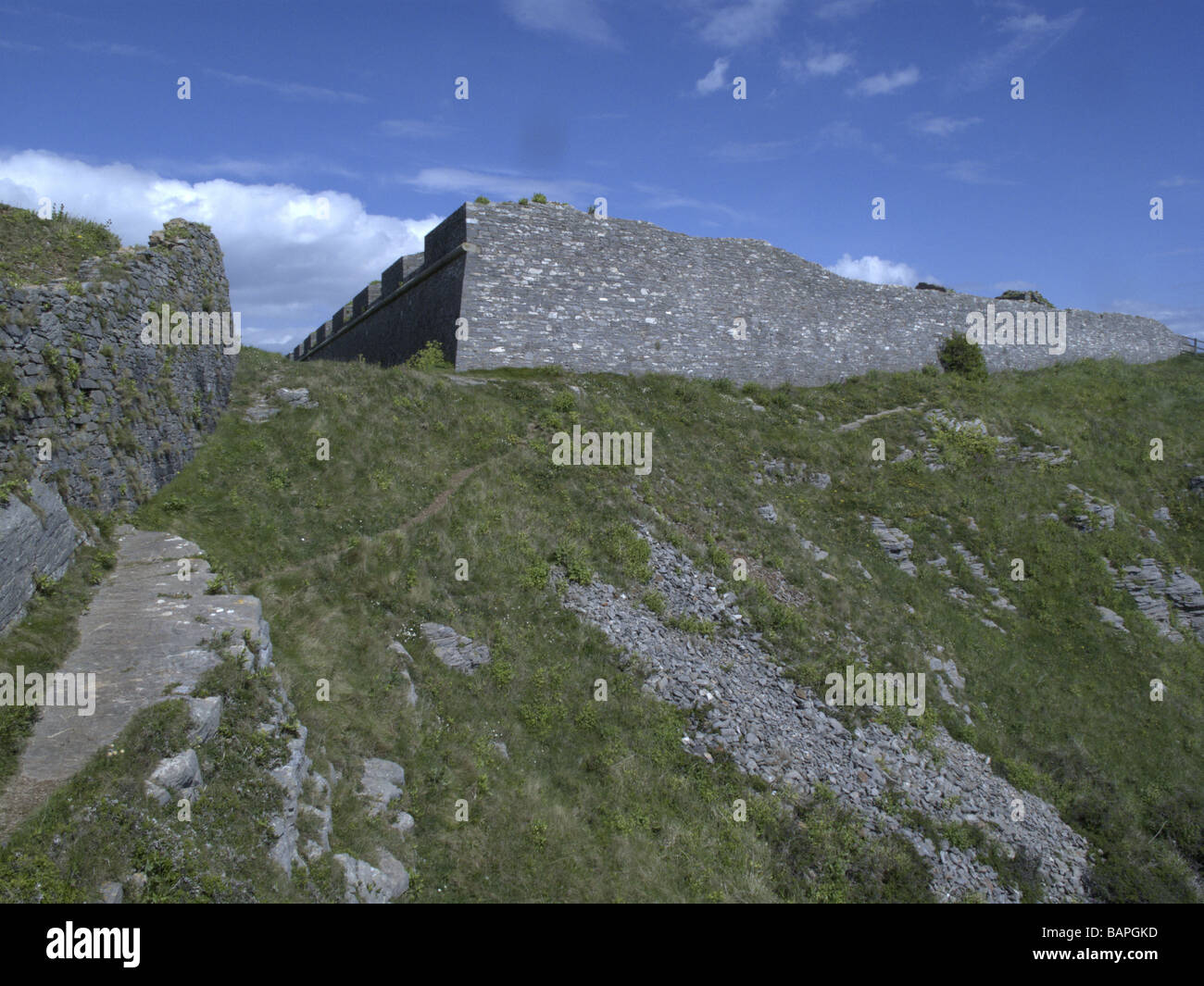 The Southern Fort ruins Berry Head Devon Stock Photo - Alamy