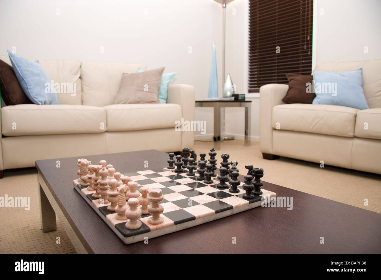 Interior lounge contemporary suburban hi-res stock photography and ...
