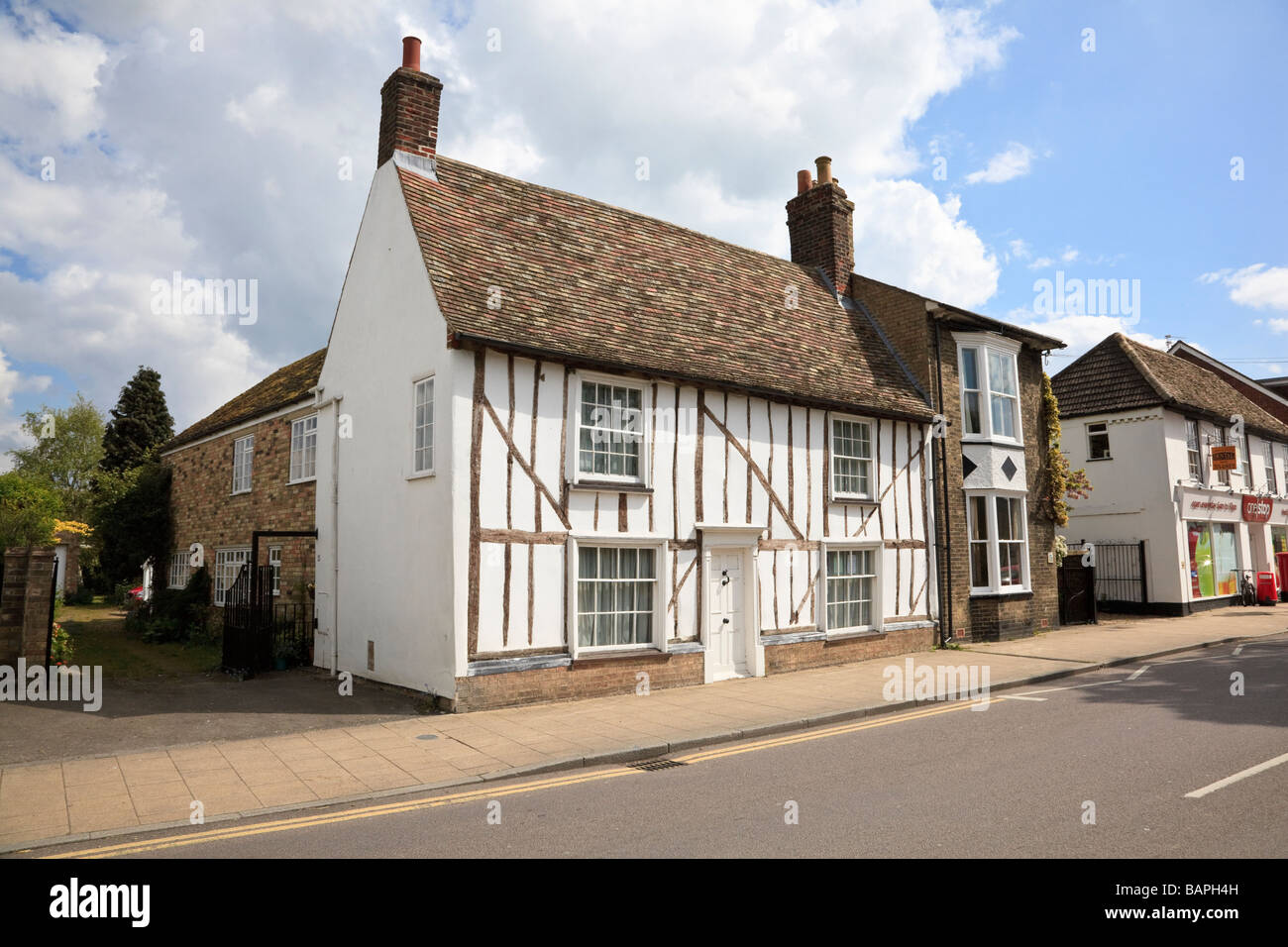 Attractive riverside timber framed House 18th Century Godmanchester ...