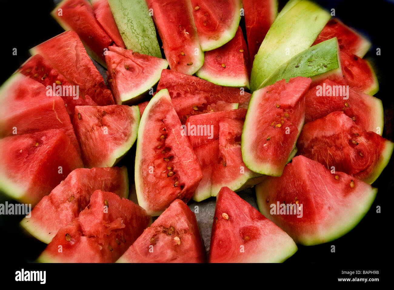 Watermelon with stem hi-res stock photography and images - Alamy