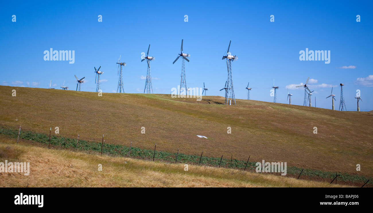 Rows of turbines hi-res stock photography and images - Alamy