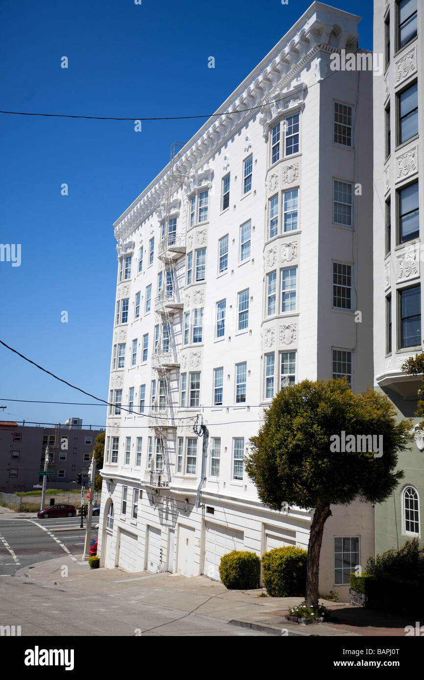 Traditional building in San Francisco, California, USA Stock Photo - Alamy