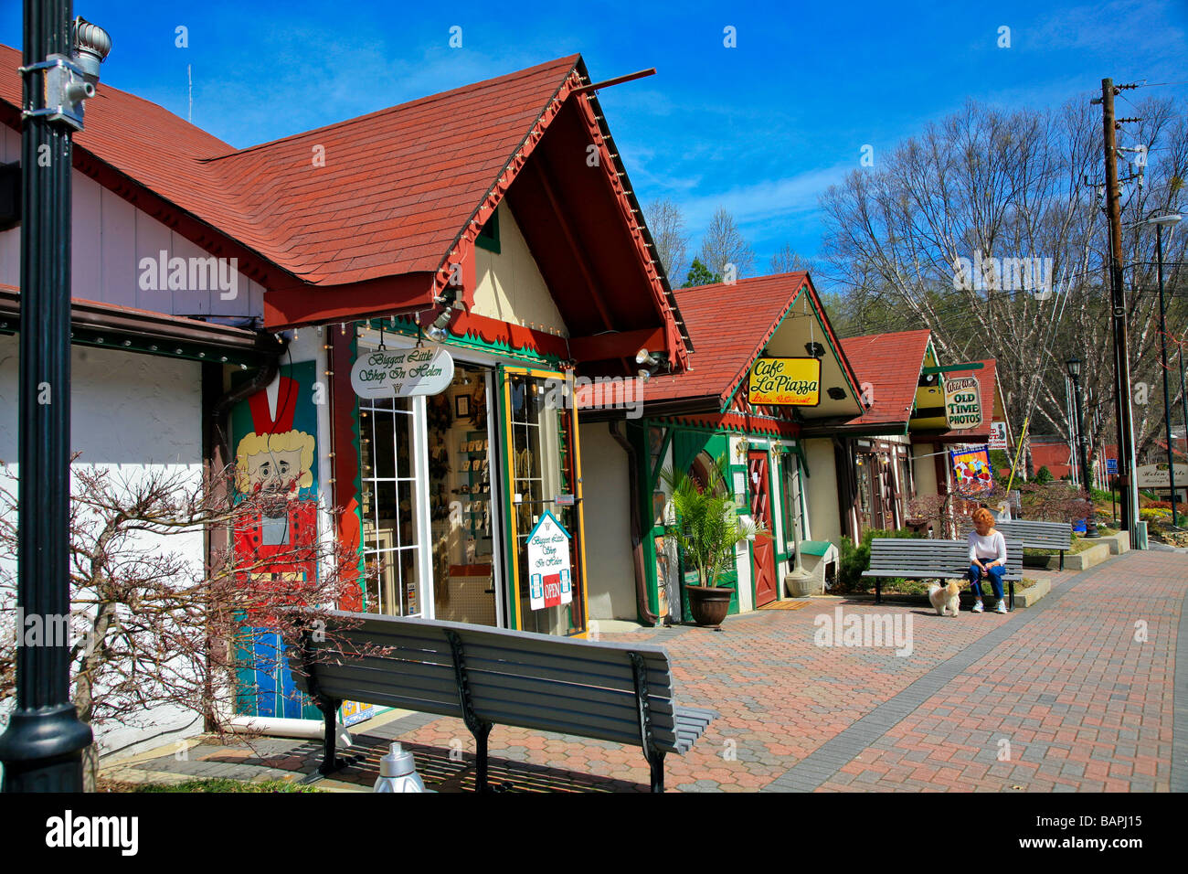 The Village of Alpine Helen in Georgia Mountain Beauty with a touch of ...