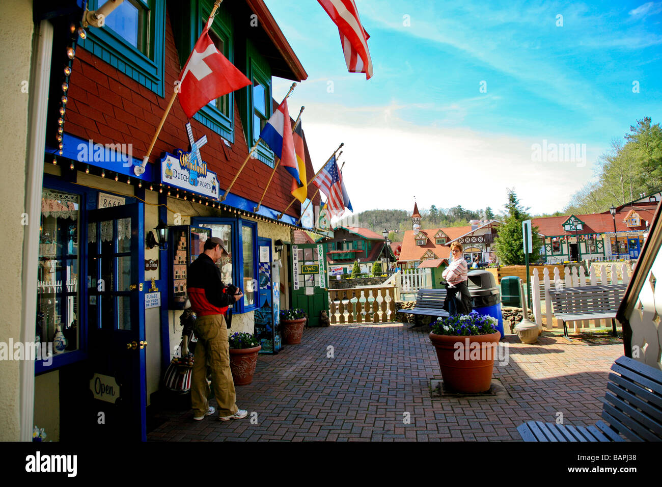 The Village of Alpine Helen in Georgia Mountain Beauty with a touch of ...