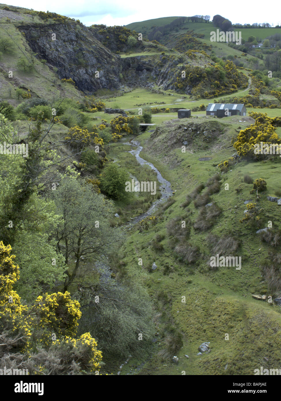 Meldon quarry near Meldon Dartmoor Devon Stock Photo - Alamy