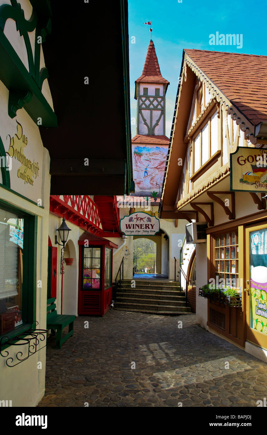 The Village of Alpine Helen in Georgia Mountain Beauty with a touch of ...