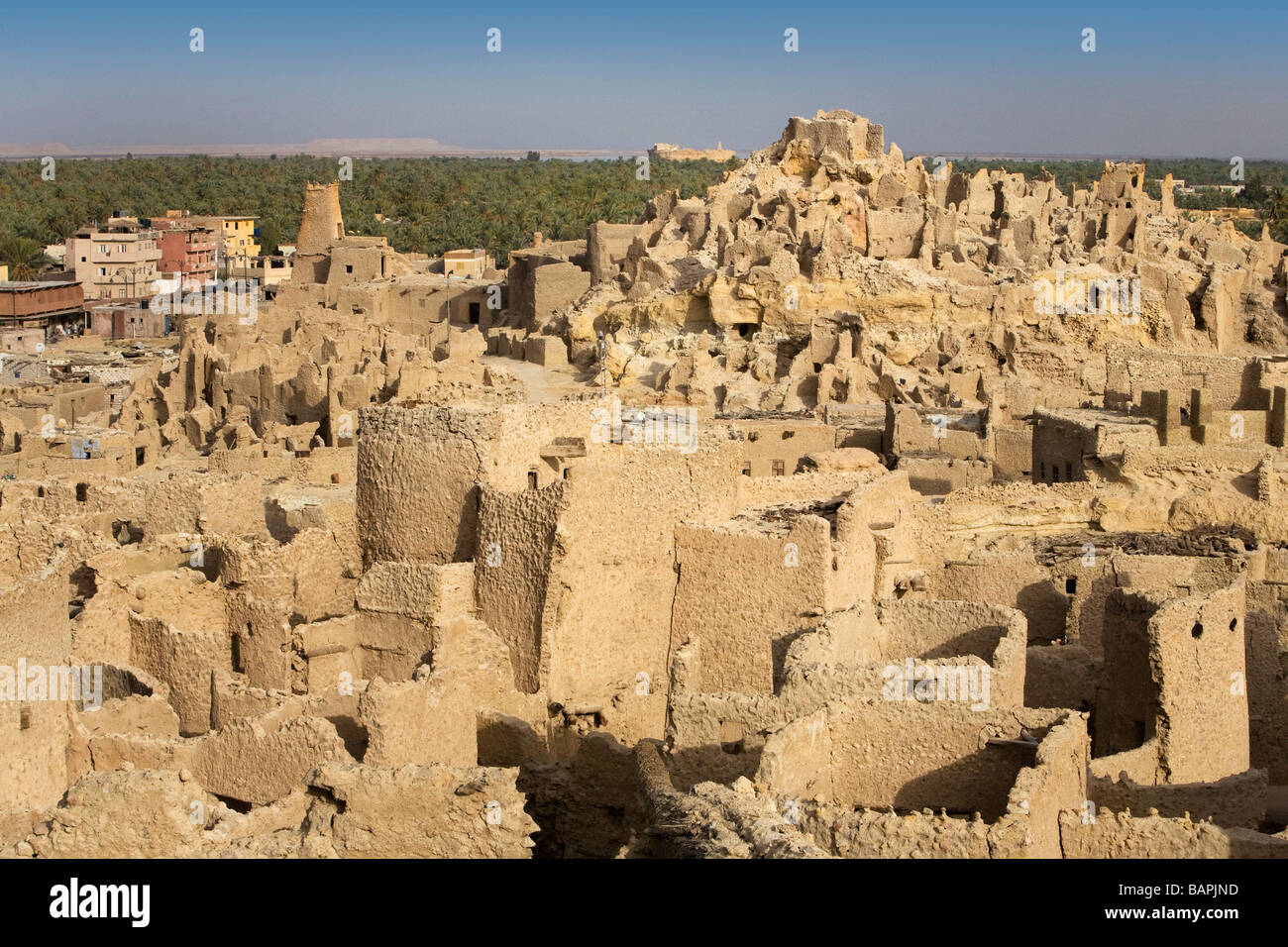 Shali Fortress; Siwa Town, Siwa Oasis, Egypt, Africa Stock Photo - Alamy