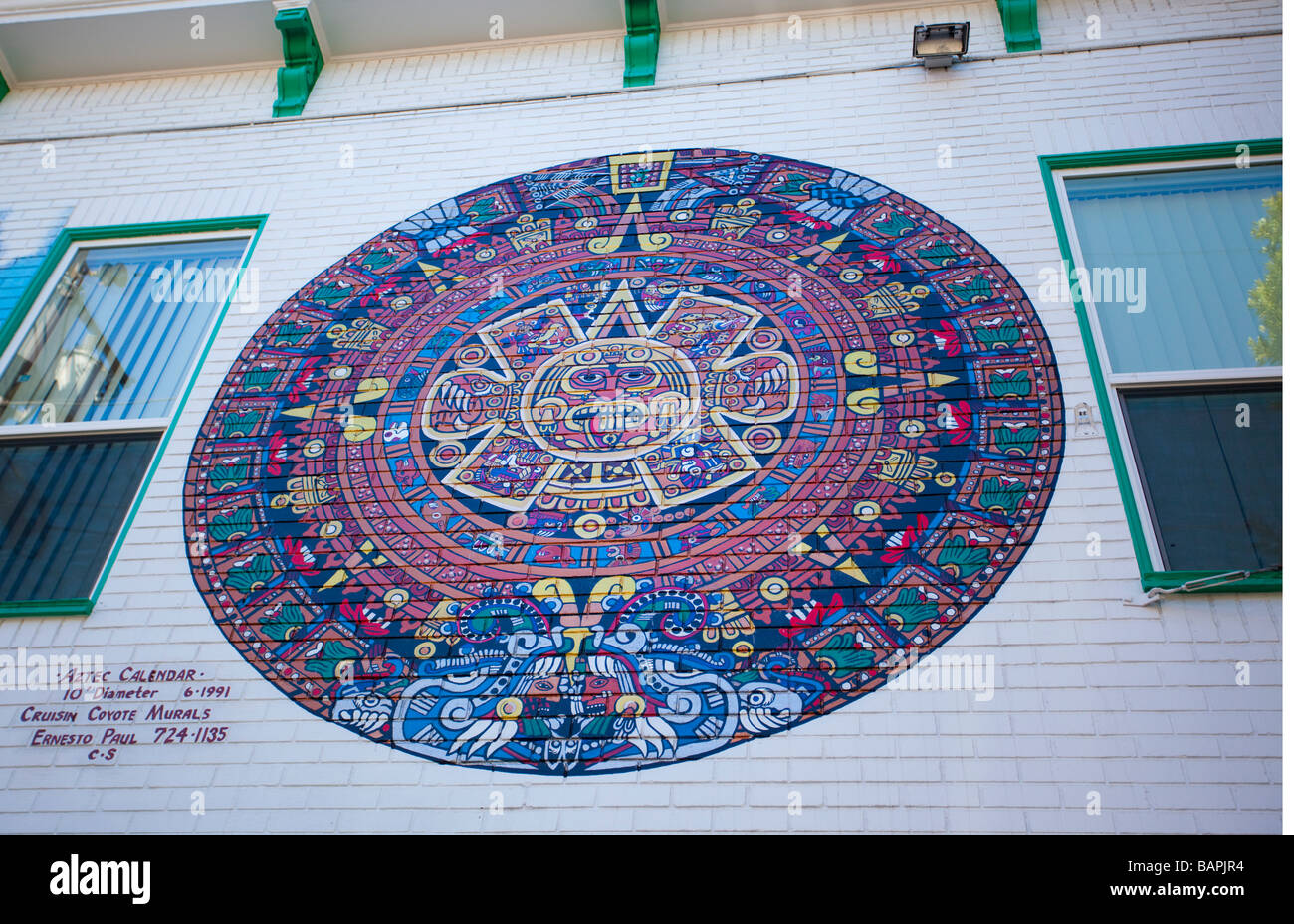 STREET MEXICAN MURAL IN SAN FRANCISCO, CALIFORNIA Stock Photo - Alamy
