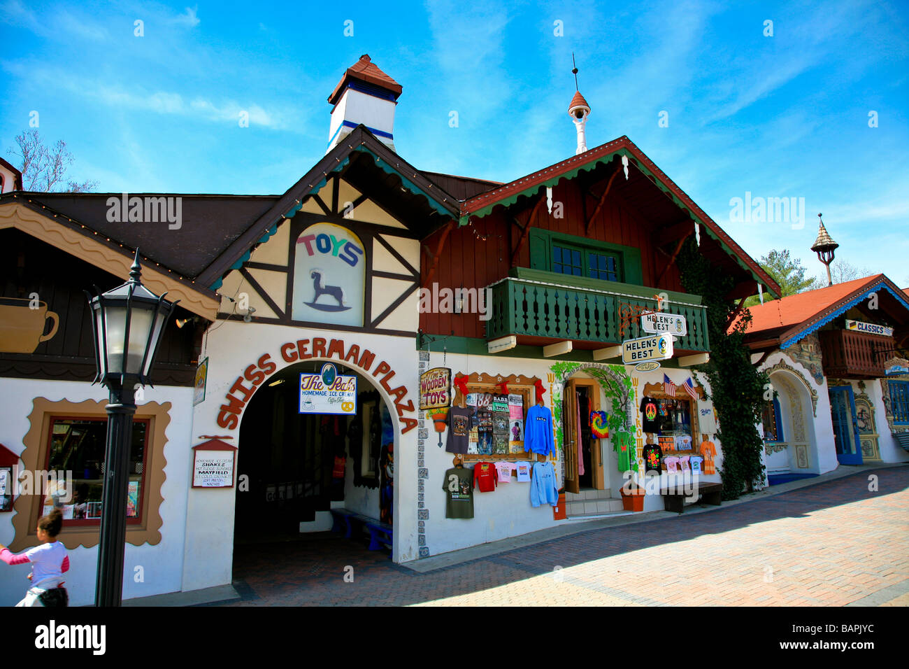 The Village of Alpine Helen in Georgia Mountain Beauty with a touch of ...