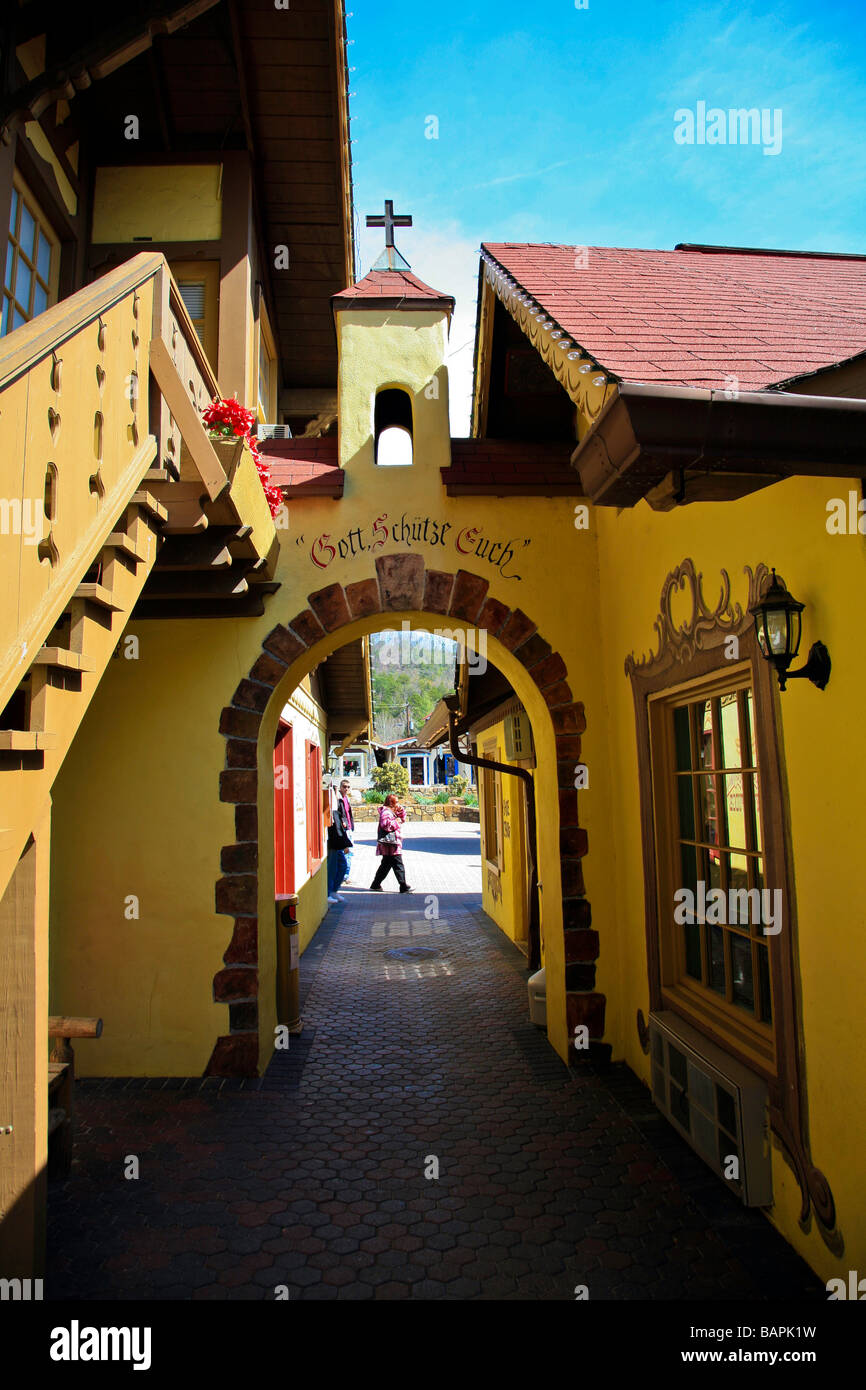 The Village of Alpine Helen in Georgia Mountain Beauty with a touch of ...
