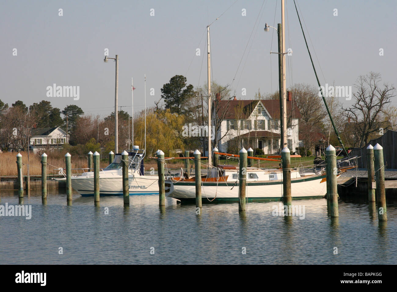 Hooper s Island Marina Stock Photo - Alamy