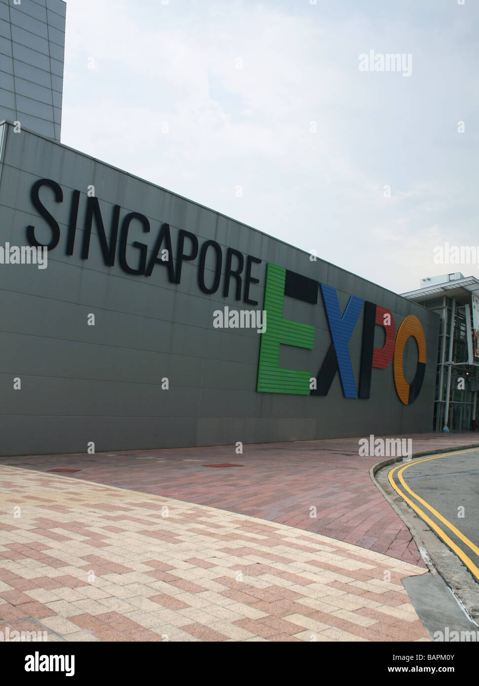 exterior of Singapore Expo convention centre April 2008 Stock Photo - Alamy