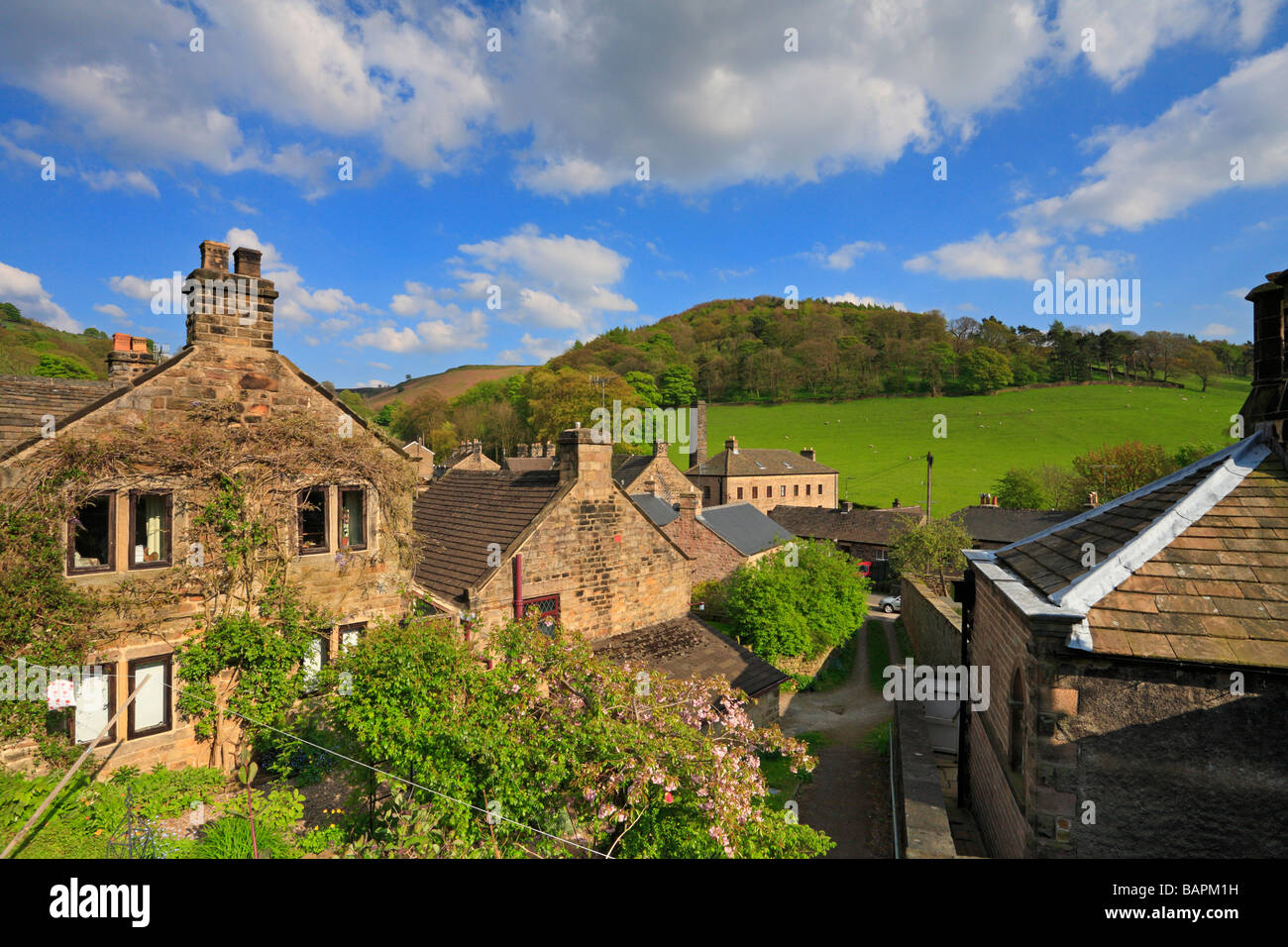 Hathersage, Derbyshire, Peak District National Park, England, UK Stock ...