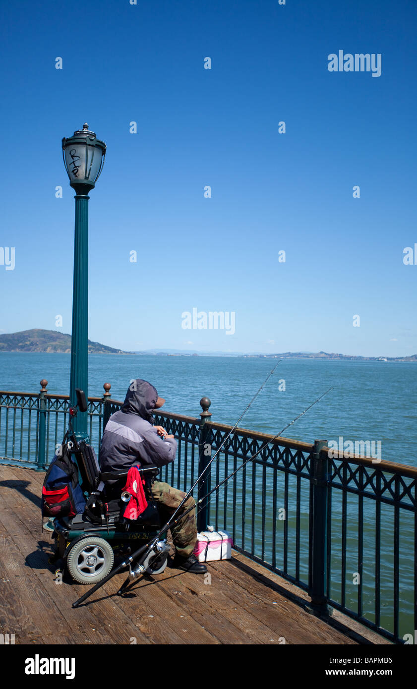 Disabled fisherman hi-res stock photography and images - Alamy