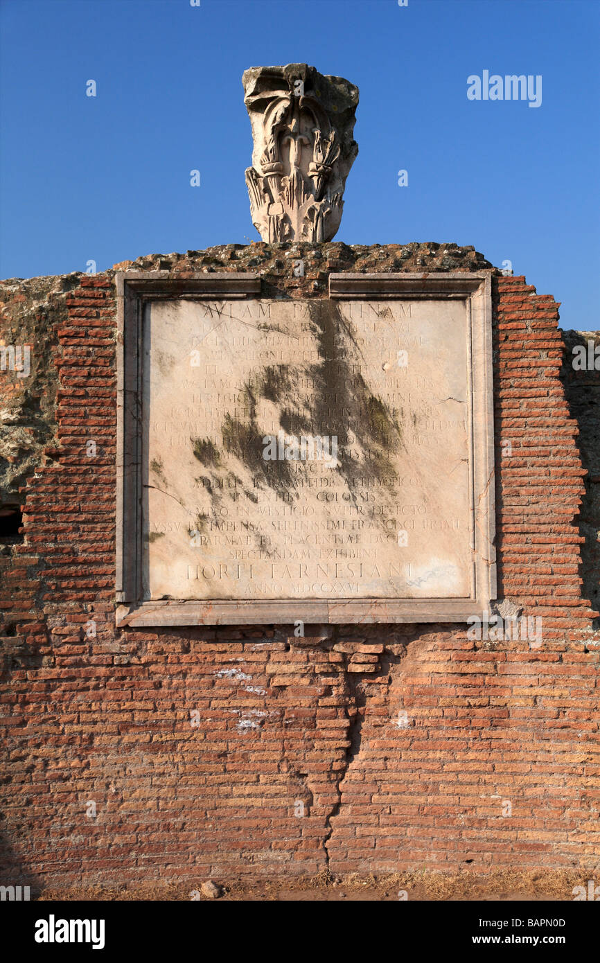 Collis Palatium High Resolution Stock Photography and Images - Alamy