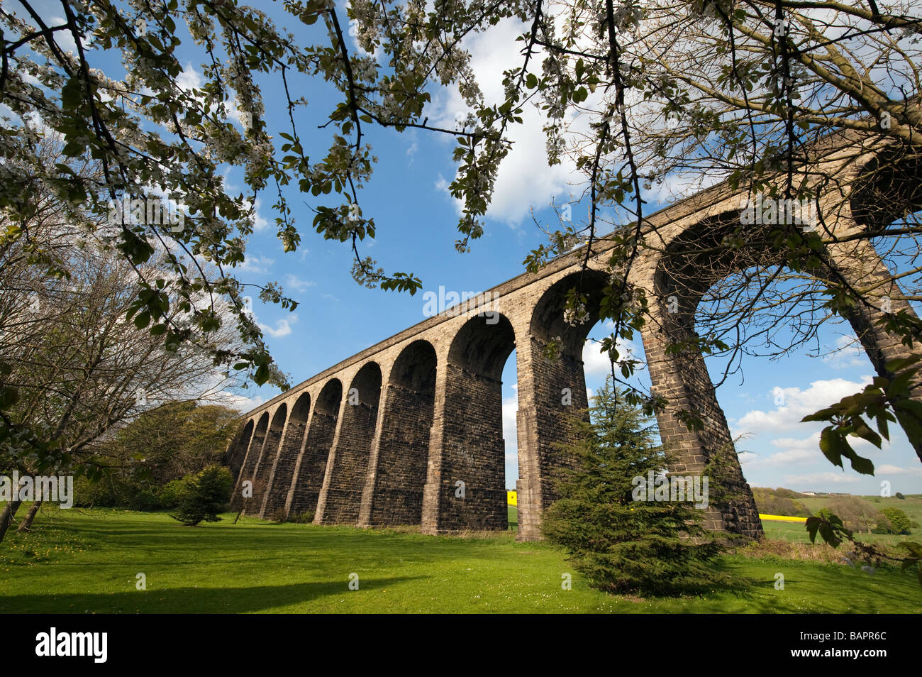 Penistone Viaduct, "South Yorkshire", England, "Great Britain Stock ...