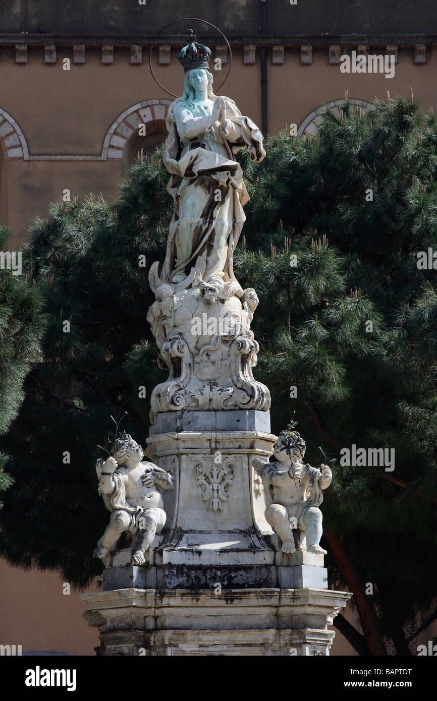 The Fountain of Orion, located in the Cathedral square, built by ...