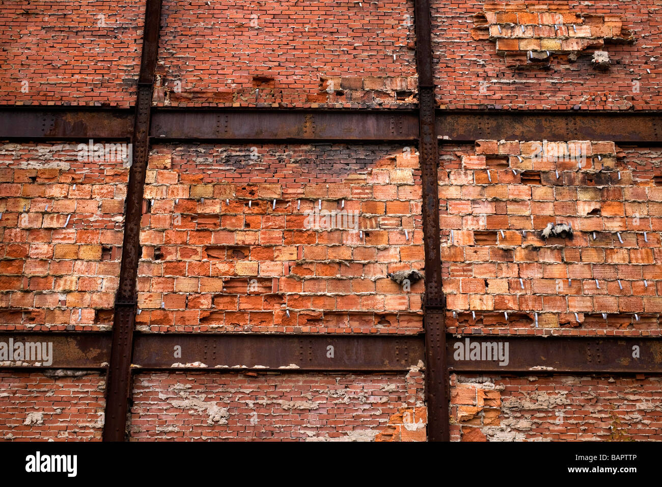 Montreal, Quebec, Canada; Brick wall Stock Photo - Alamy