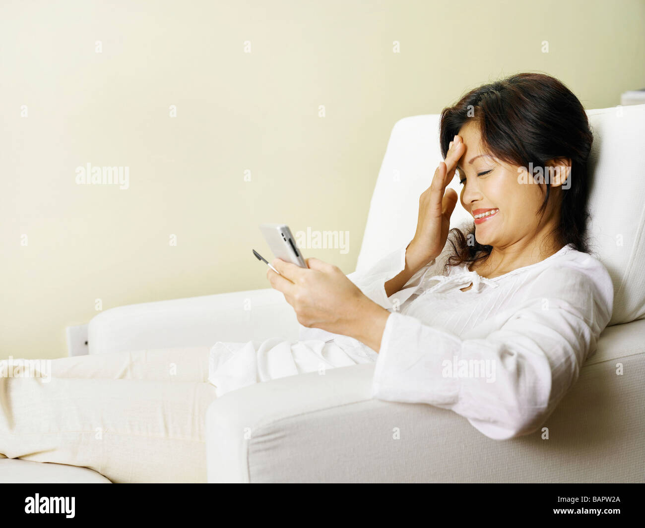 woman forgot some important things Stock Photo - Alamy