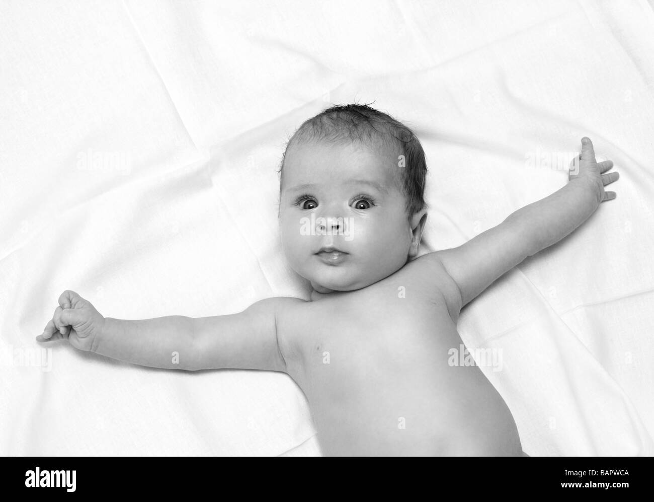 looking newborn baby Stock Photo - Alamy