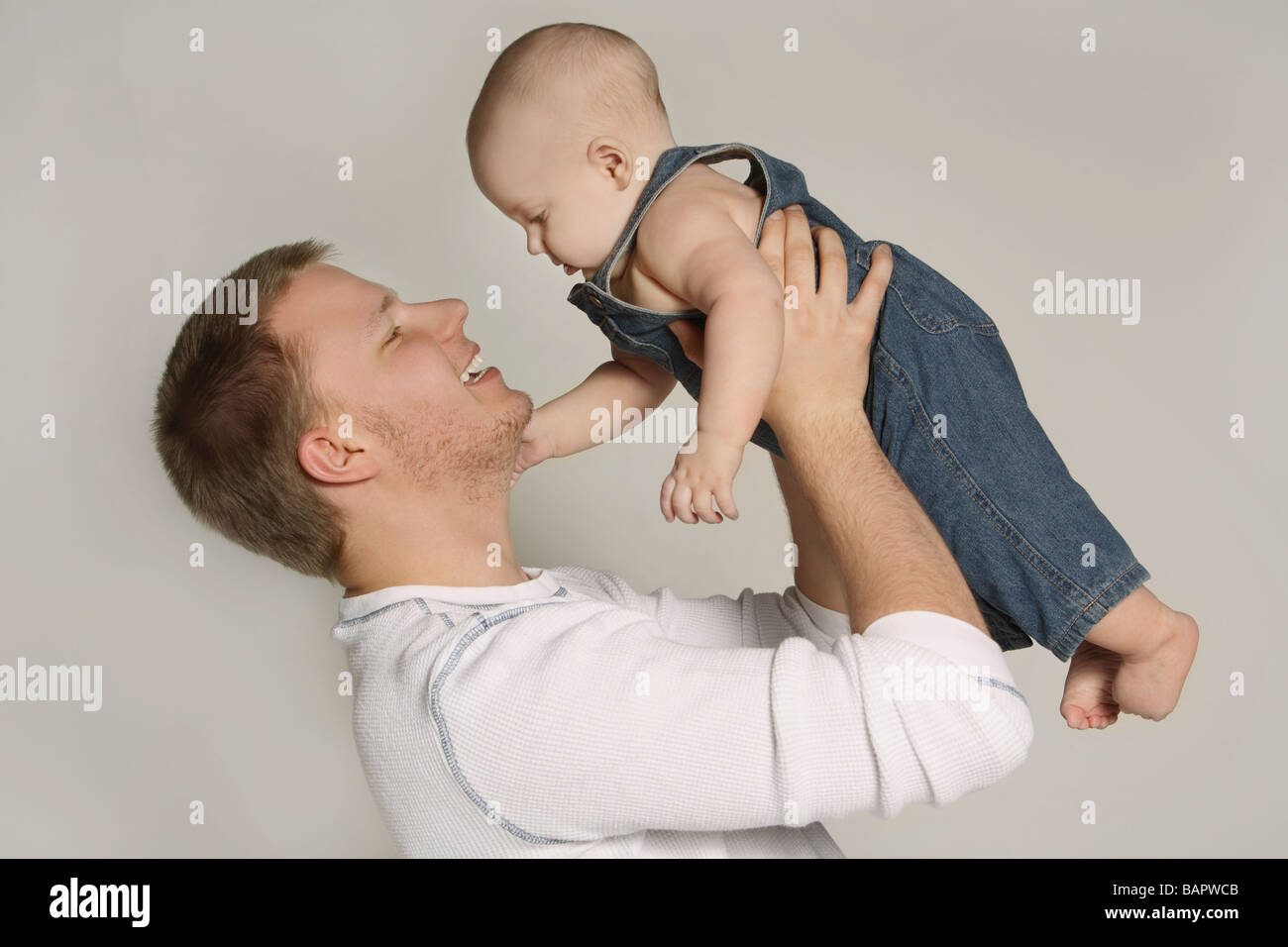 Father and child Stock Photo - Alamy