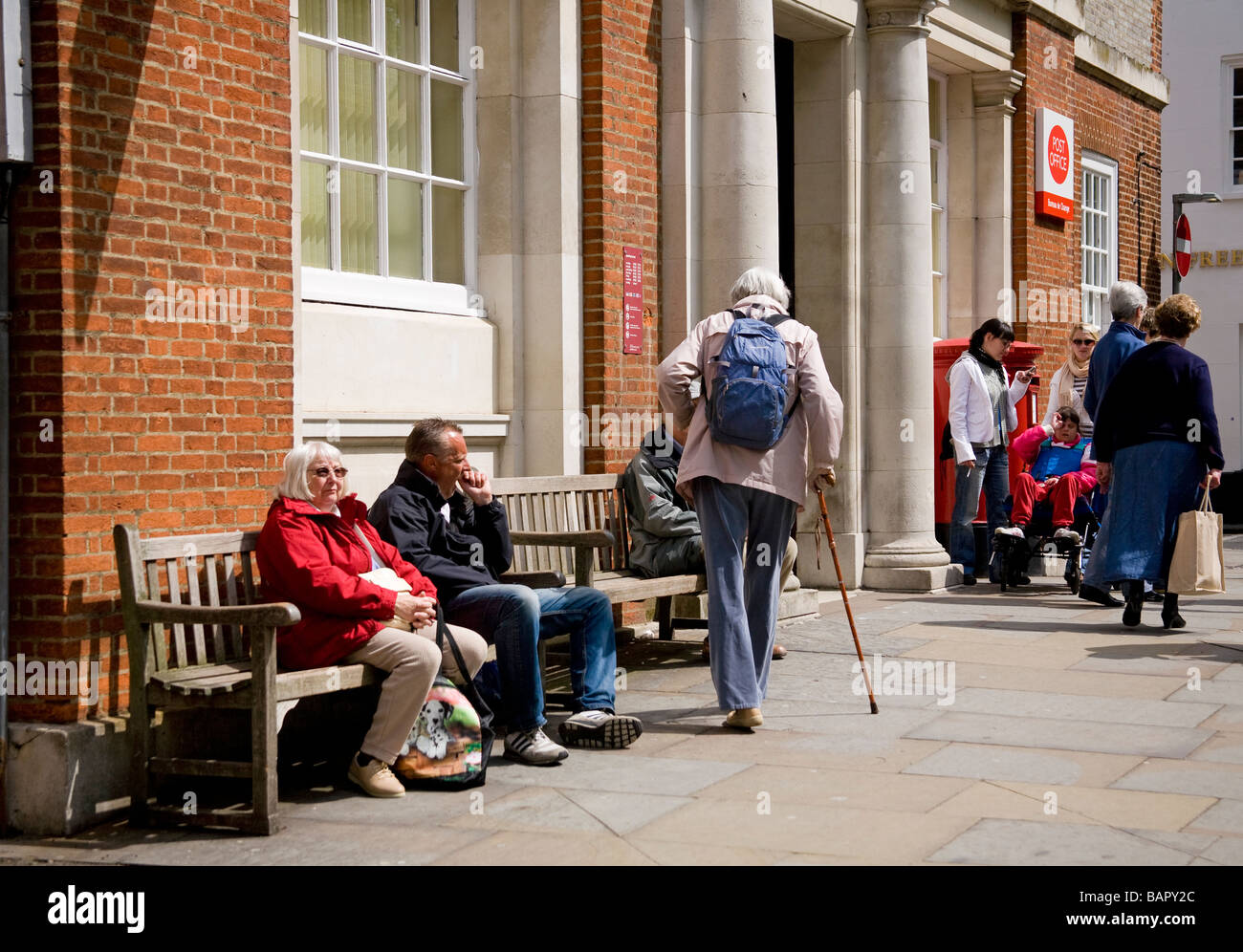 Elderly walk stick hi-res stock photography and images - Alamy
