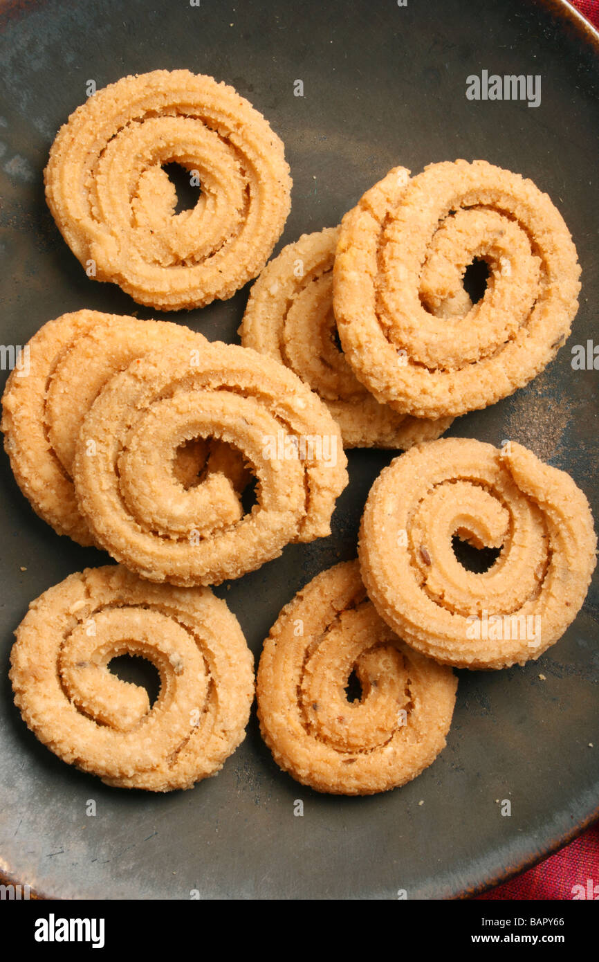 Chakli is a popular Indian cranchy snack is just as good at tea time ...