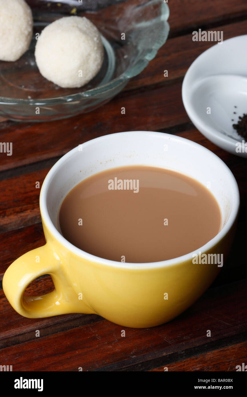 Masala chai is a beverage from the Indian subcontinent made by brewing ...