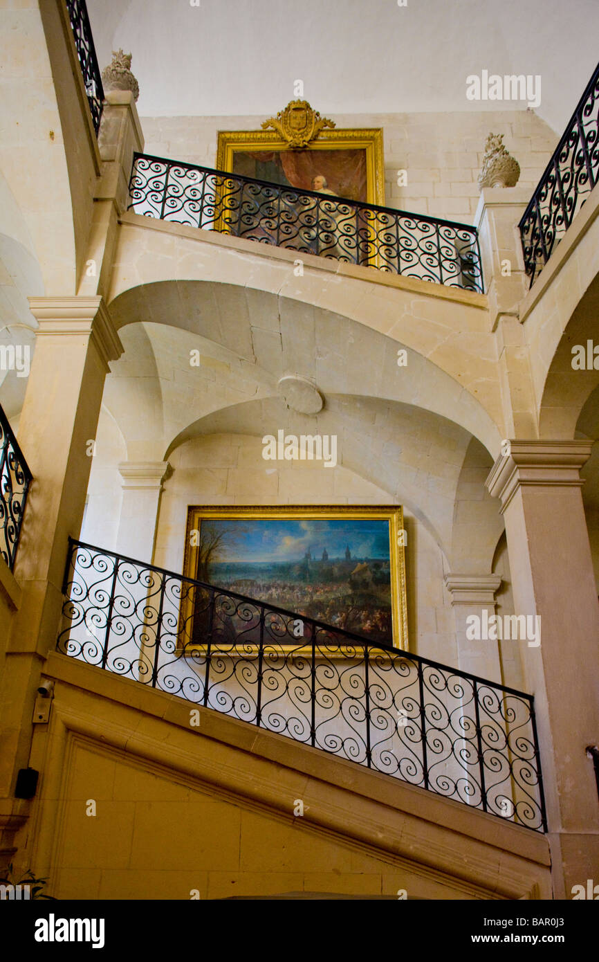interior of Ussé Castle Indre et Loire Centre France Stock Photo - Alamy