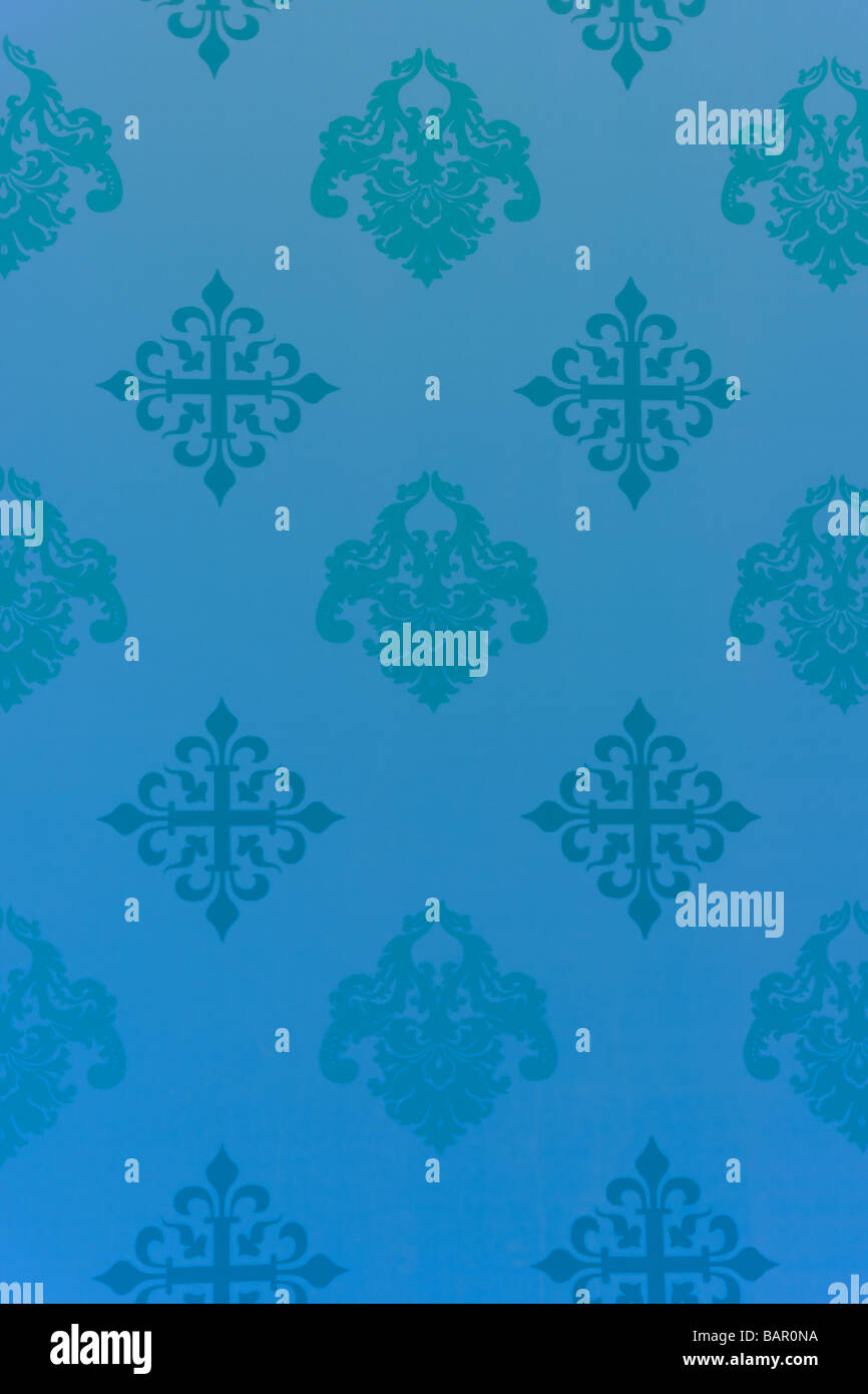 Vintage Wallpaper Historic Pattern from 18th century Stock Photo - Alamy