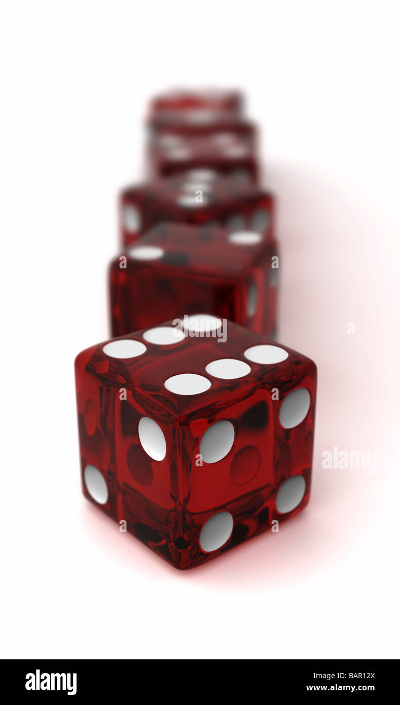 Dice in line hi-res stock photography and images - Alamy