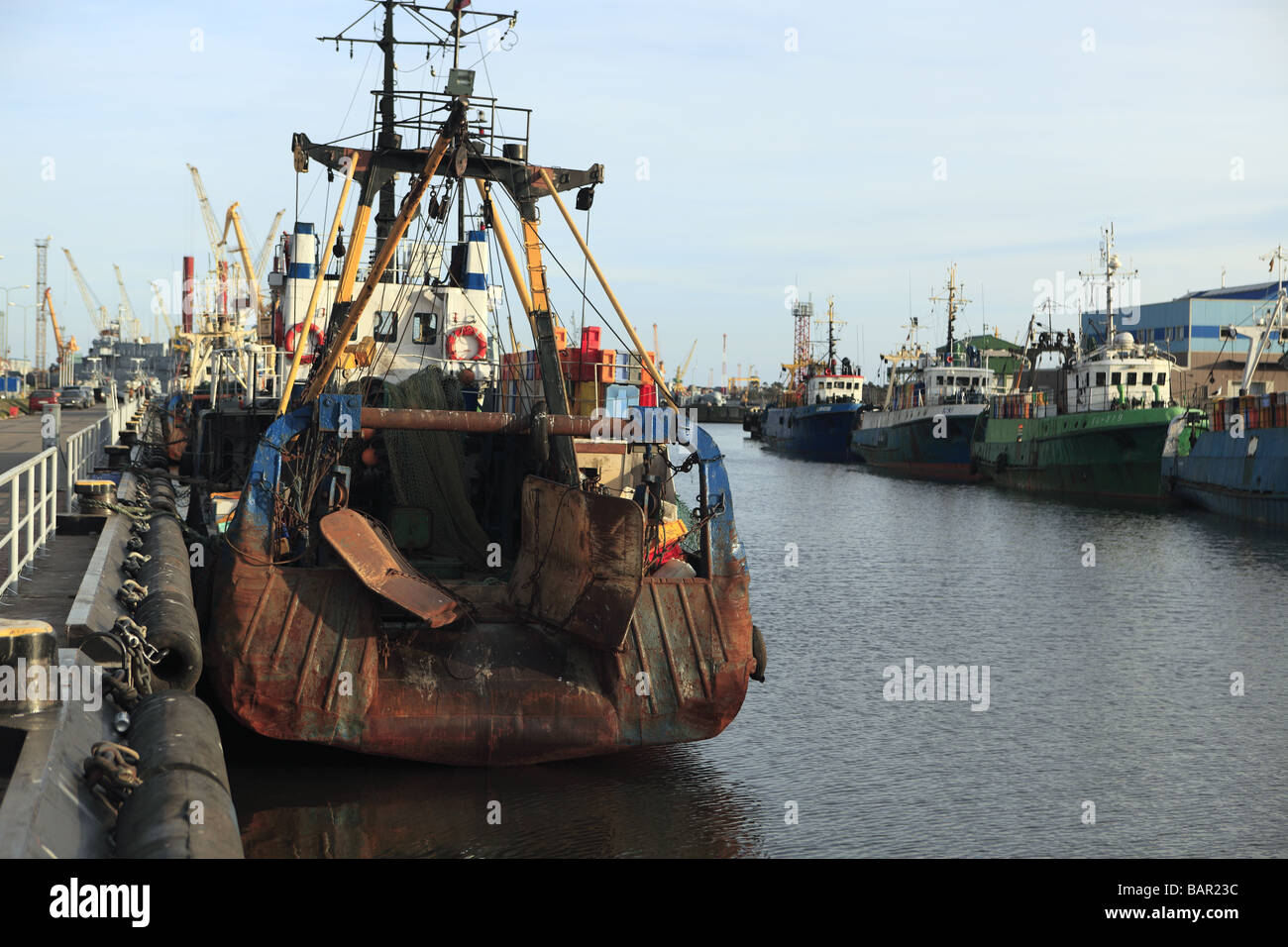 Klaipeda fishing hi-res stock photography and images - Alamy