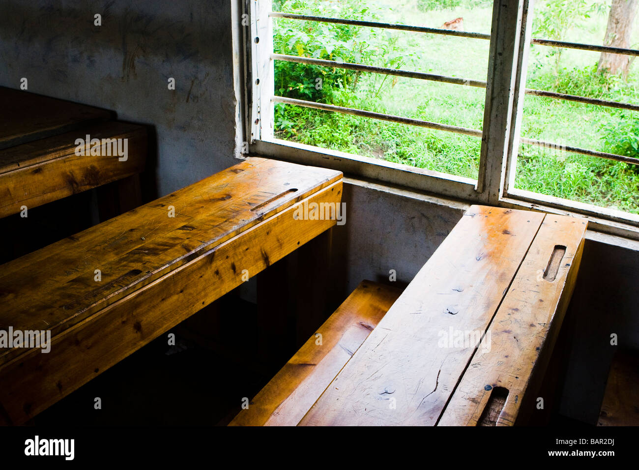Empty School Classroom, Rwanda, Africa Stock Photo - Alamy