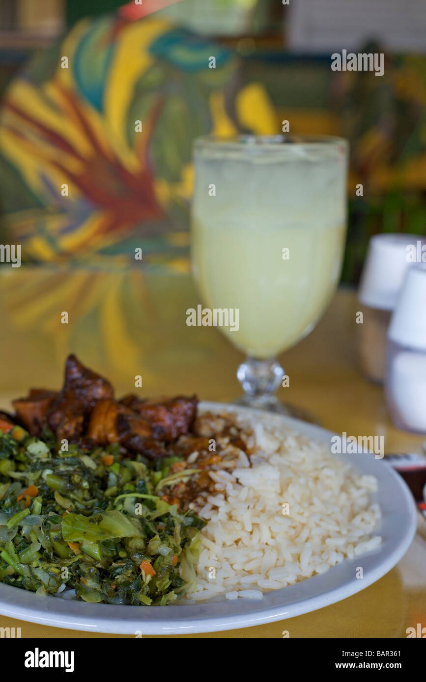 Callaloo hi-res stock photography and images - Alamy