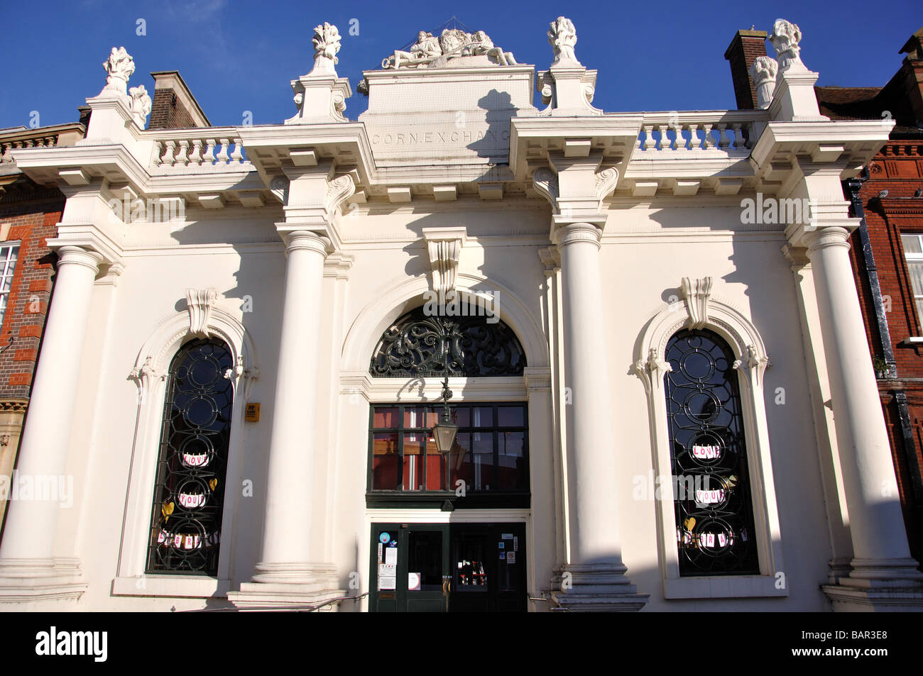 Sudbury Library, Market Hill, Sudbury, Suffolk, England, United Kingdom ...