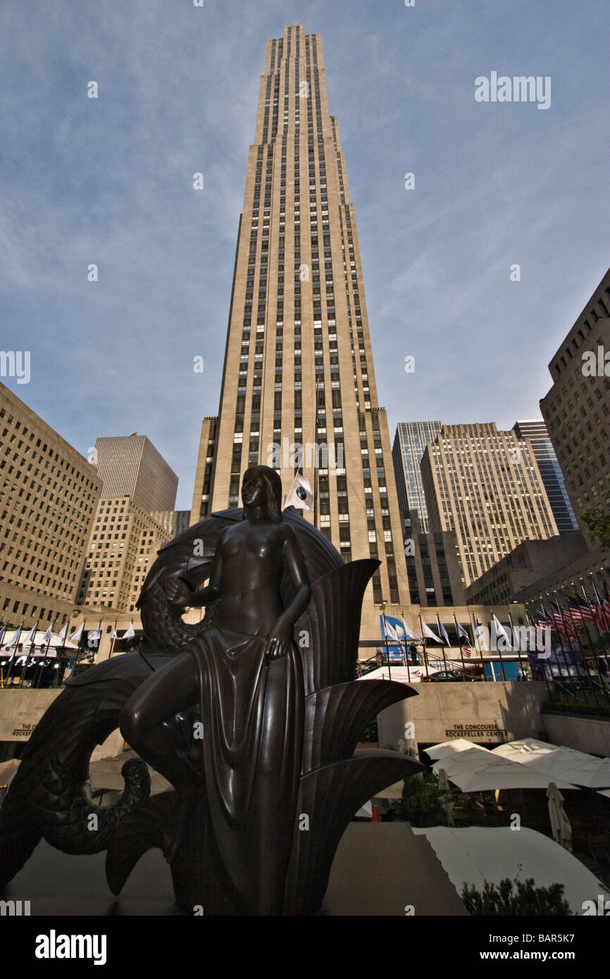 Rockefeller concourse hi-res stock photography and images - Alamy