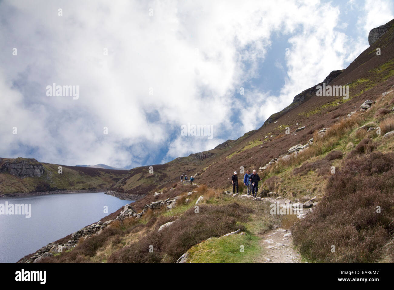 Walkers llyn cowlyd reservoir hi-res stock photography and images - Alamy