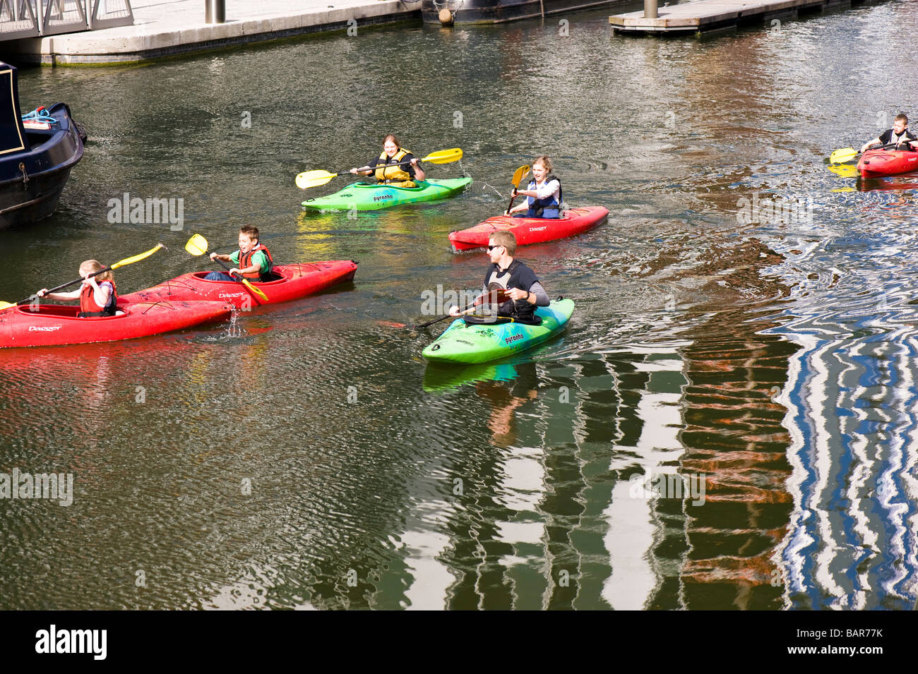 Regents canal paddington basin london hi-res stock photography and ...