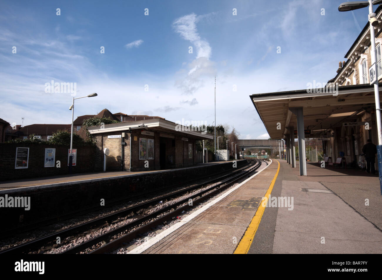 Chertsey Station, Surrey Stock Photo - Alamy