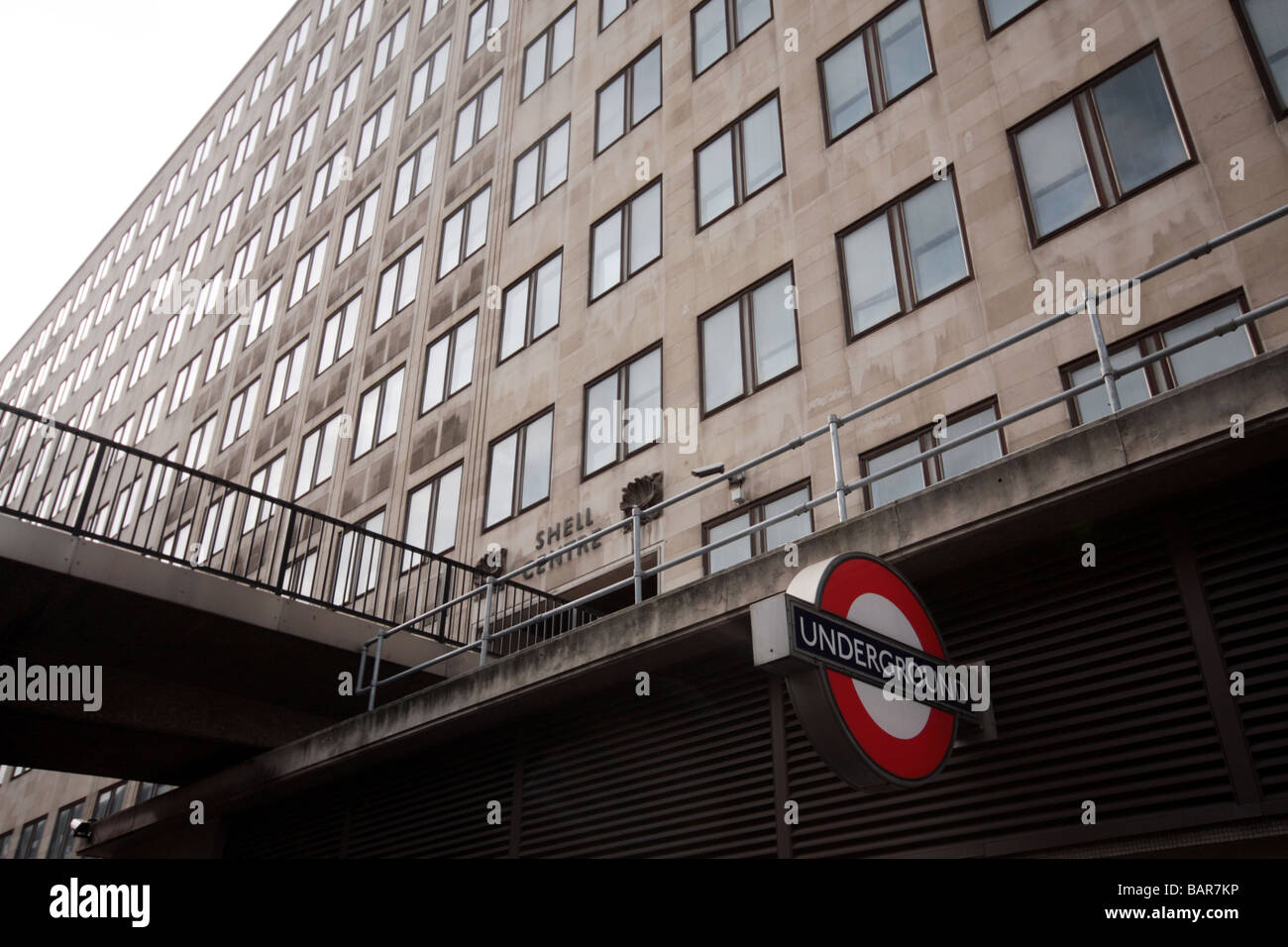 shell centre south bank london Stock Photo - Alamy
