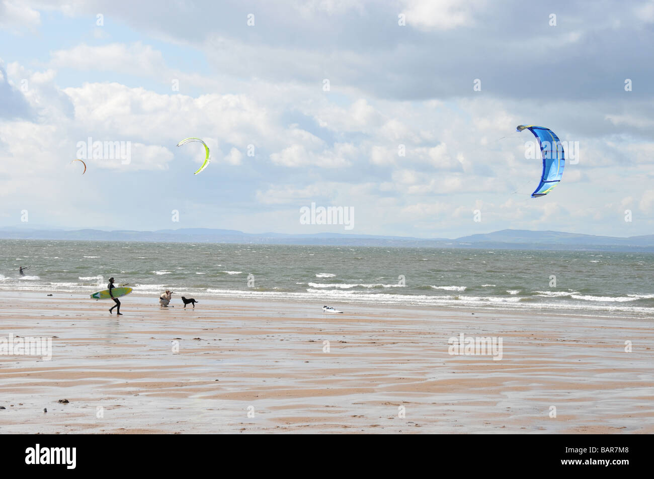 Gullane beach scotland hi-res stock photography and images - Alamy