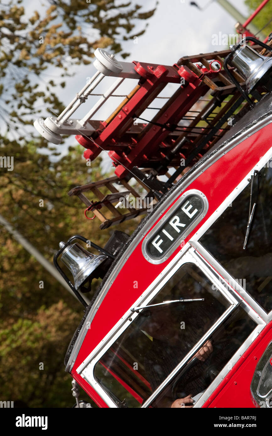 Red fire engine hi-res stock photography and images - Alamy