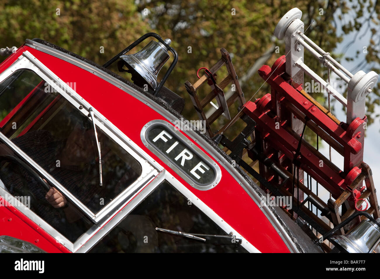 Red fire engine hi-res stock photography and images - Alamy