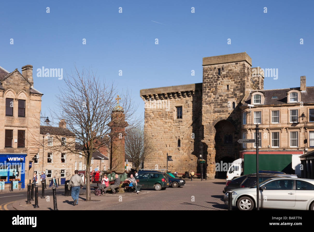 Hexham town centre hi-res stock photography and images - Alamy