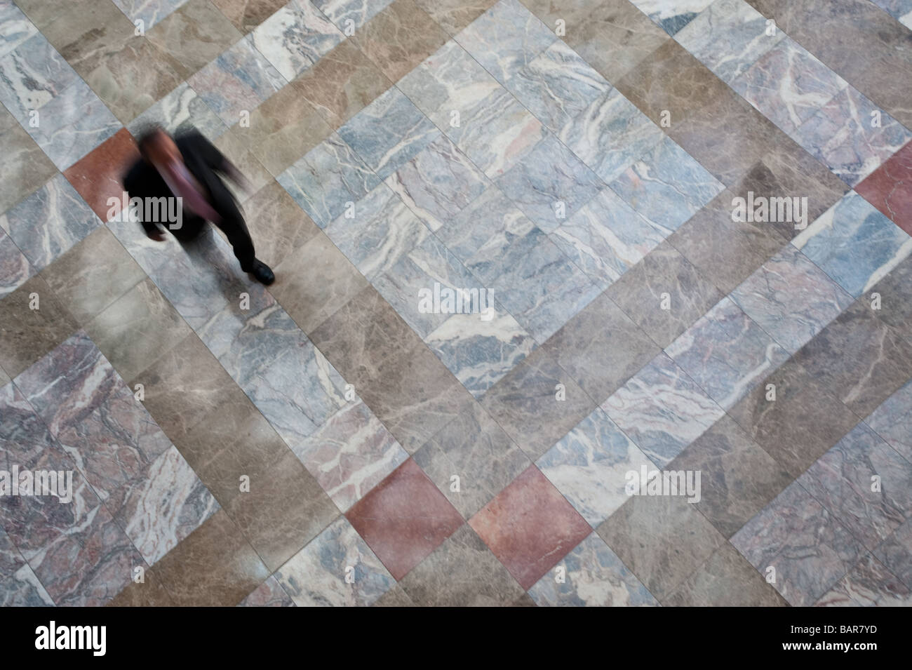 Man walking seen from above hi-res stock photography and images - Alamy
